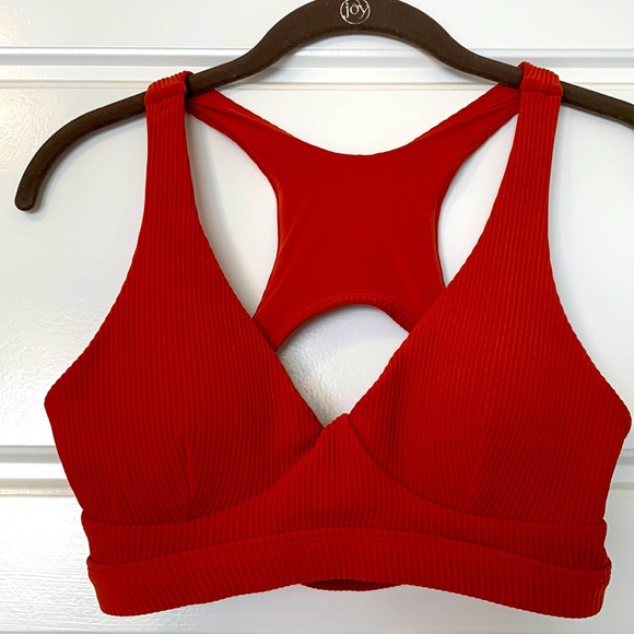 DEVON WINDSOR | Tops | Devon Windsor Sports Bra Size Xs In Rust | Poshmark